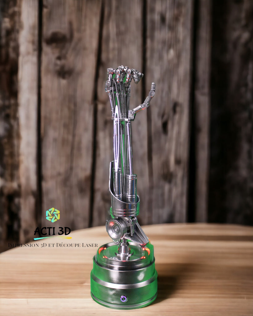 Figurine TERMINATOR 2 Arm ANIMATRONIC Life Size T800 – ACTI3D